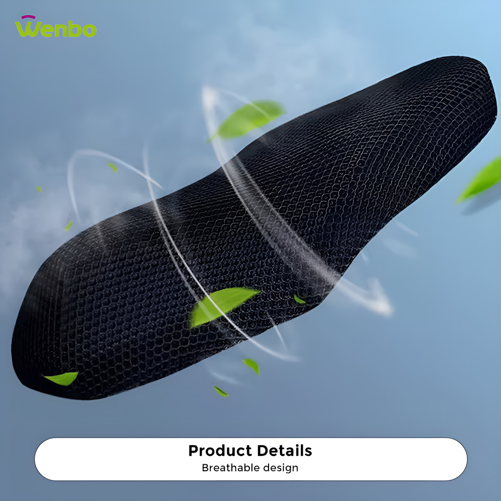 Wenbo Universal Motorcycle Seat 3D Net Cover Breathable Seat Cover ...