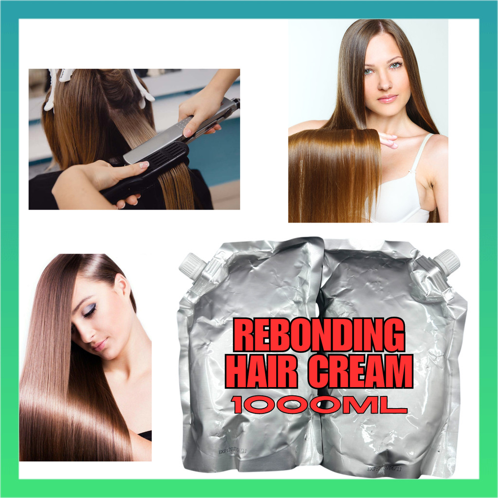 REBONDING HAIR CREAM 800ML+- (SET A&B / A / B ) | Shopee Malaysia