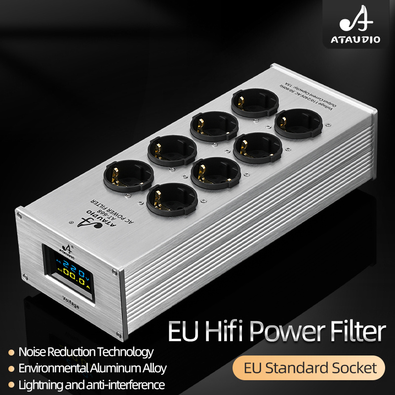 Hi-end EU Hifi Power Filter for Standard EU Socket Noise-free Audio ...