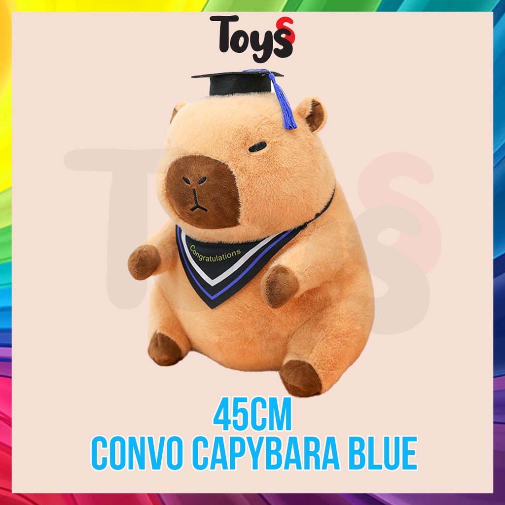 🍊Toyss Capybara Plush Toy Capibara Anak Patung Comel Capybara Plushie ...