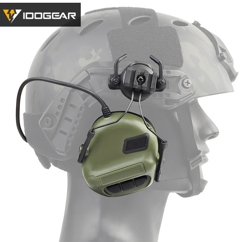 IDOGEAR Tactic Headset Electronic Headset Ear Muffs Ear Protection for ...