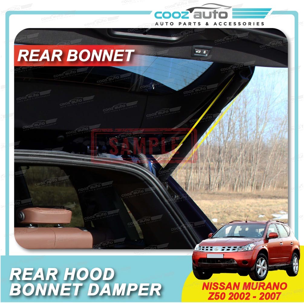 Nissan Murano Z50 2002 - 2007 Rear Bonnet Hood Absorber Damper Gas ...