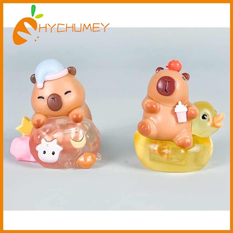 Pvc Capybara Blind Box Collectibles With Display Case For Collectors ...