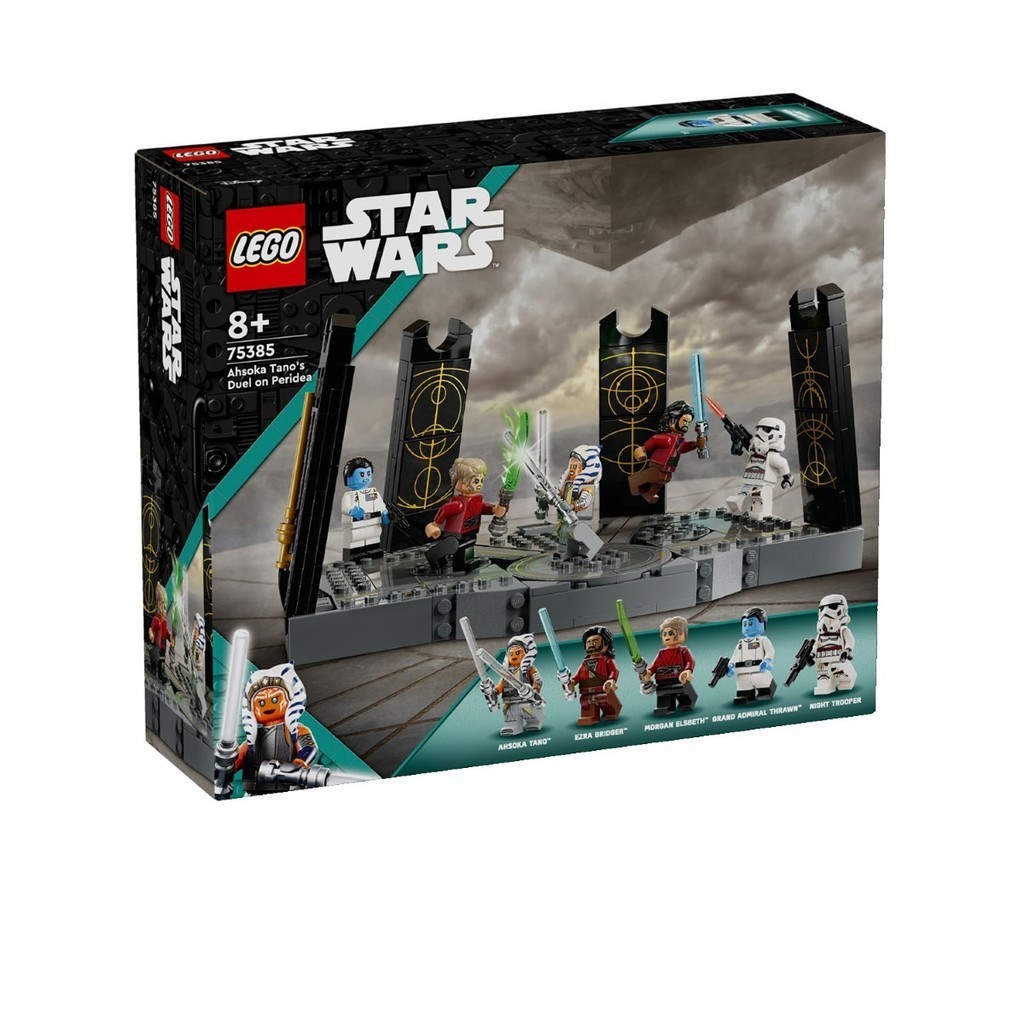 LEGO 75385 Star Wars Ahsoka Tano's Duel on Peridea Building Toy Set ...
