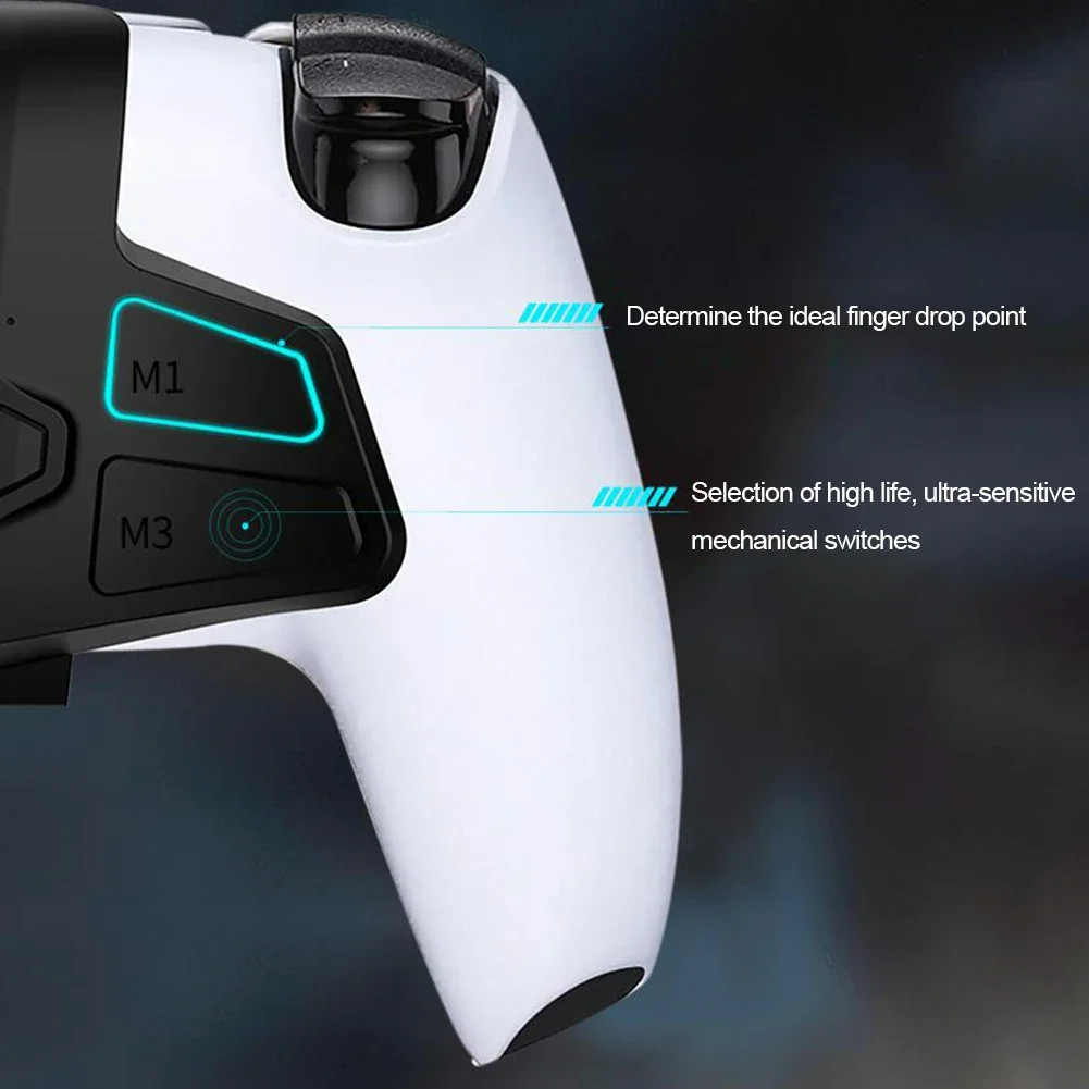 Backplate Programable Remap Kit for PS5 DualSense Gamepad PC Back ...