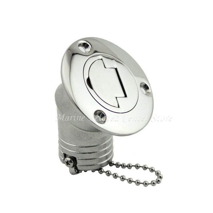 45/90 Degree 38mm (1.5inch) Deck Filler Caps for Marine Boat 316 ...
