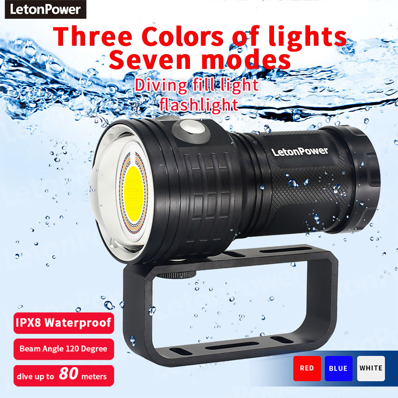LetonPower Underwater Photography Light Highlight 12000Lumens COB Lamp ...