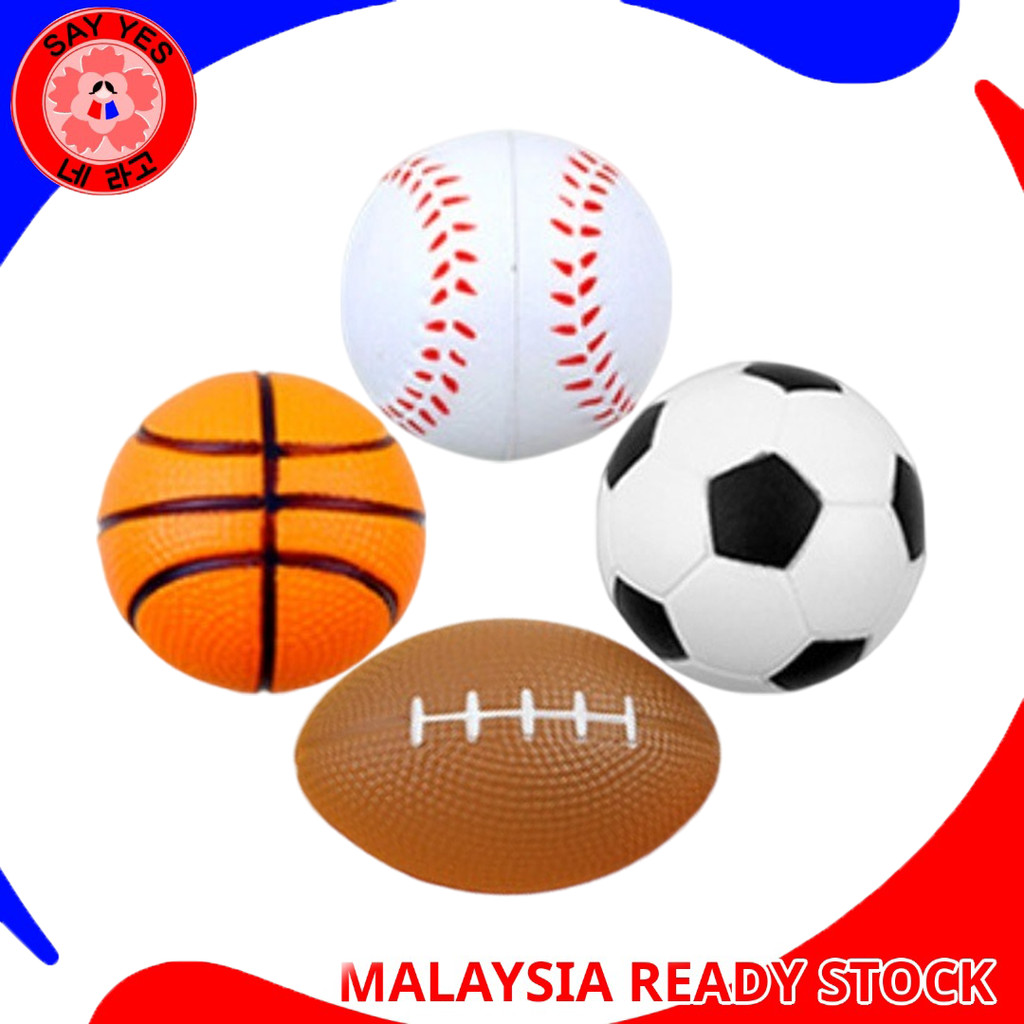 SayYes [Toy] Solid Basketball Mini Foam Sponge Ball Children's ...
