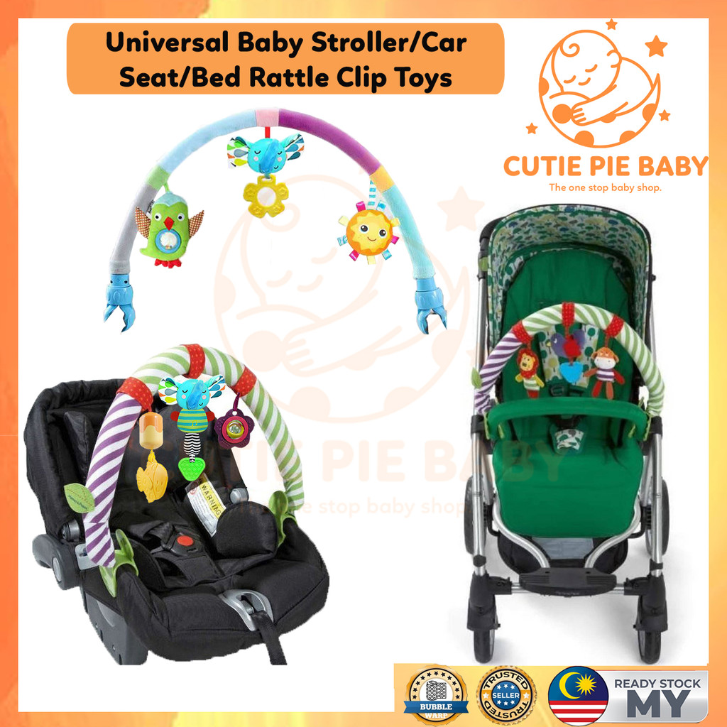 Baby Stroller/Infant Bed Crib Hanging Toys Baby Cot Rattle Toys For ...