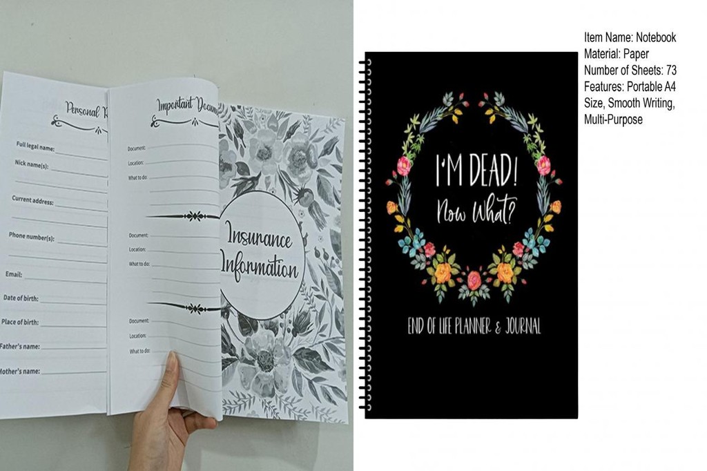 PEN| Easy Carry Notepad Lightweight Journal End of Life Planner ...