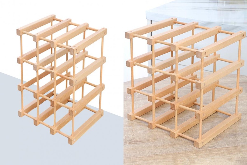 Stackable Modular Wine Storage Racks Stackable Wooden Wine Rack for 12 ...