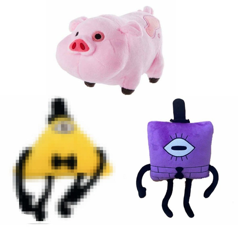 Gravity Falls Bill Cipher Plush Square Plushies Toy Cute Soft Stuffed ...