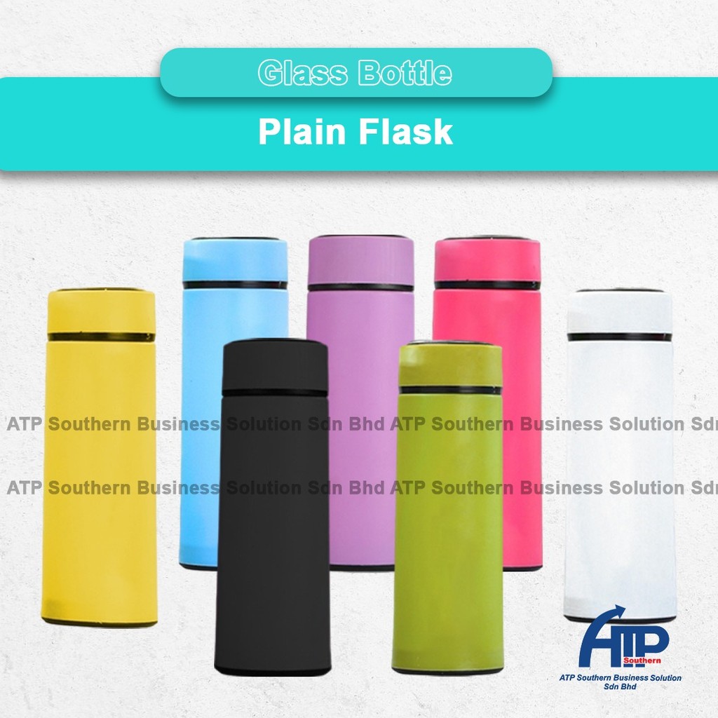 PP Glass Vacuum Thermal Flask Insulation Bottle Glass Inner Water ...