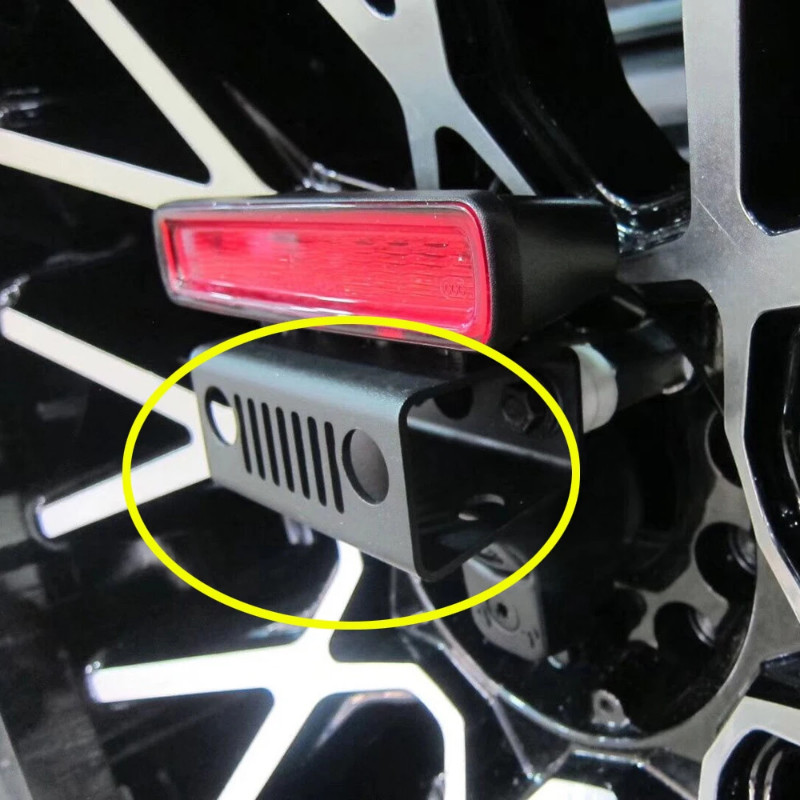 SXMA JL1045 Tailgate Bracket Hinge Spare Tire Carrier Rear Light ...