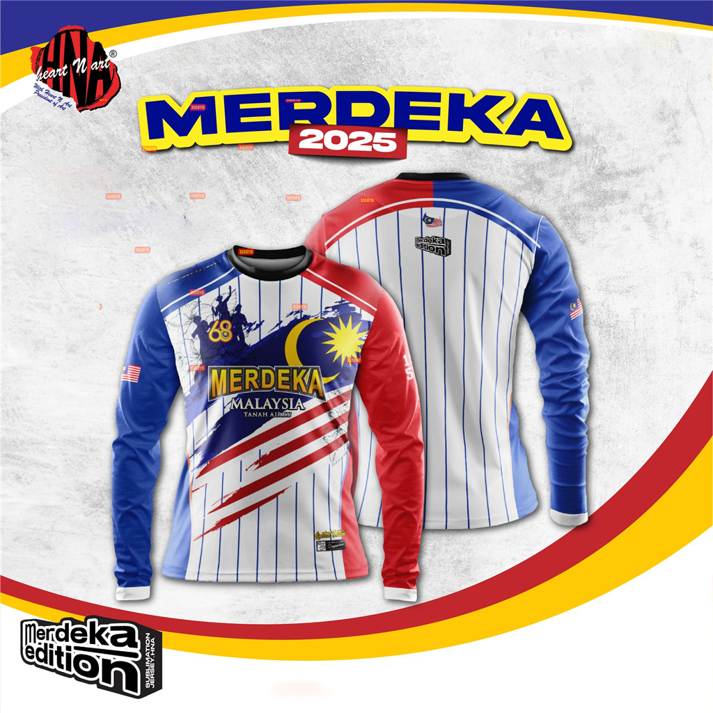 T-Shirt Sublimation Malaysia Merdeka 2025 | T-shirt Merdeka 2025 | Baju ...