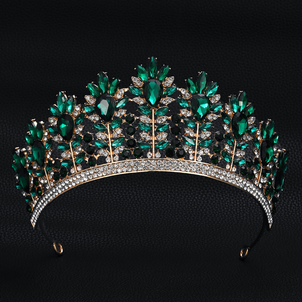 High-End Feeling Bridal Wedding Dress Crown Headdress High-End Alloy ...