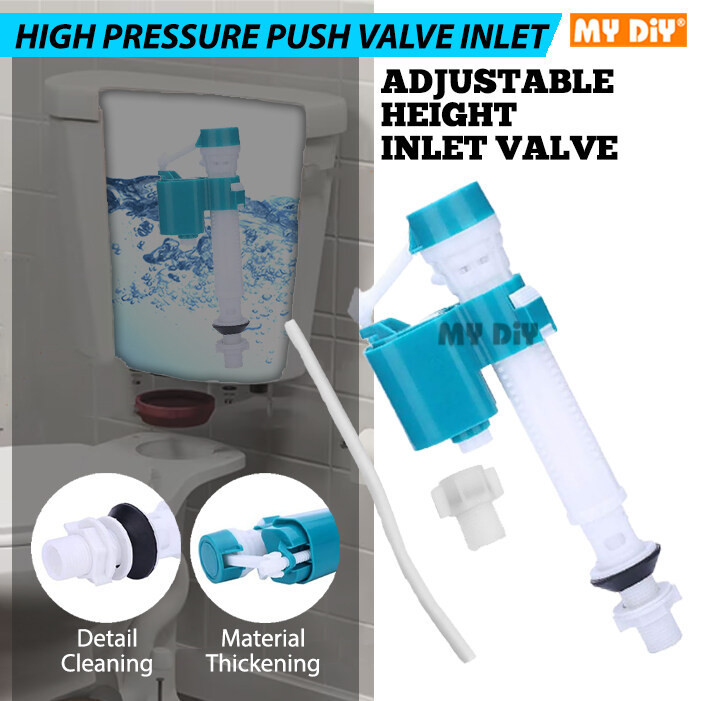 MYDIYHOMEDEPOT - TOILET CISTERN BOTTOM ENTRY INLET FLUSH VALVE BOTTOM ...