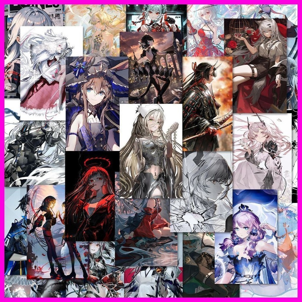 Stickers Arknights (54 Sheets) Muelsyse Tomorrow's Ark God Map High ...