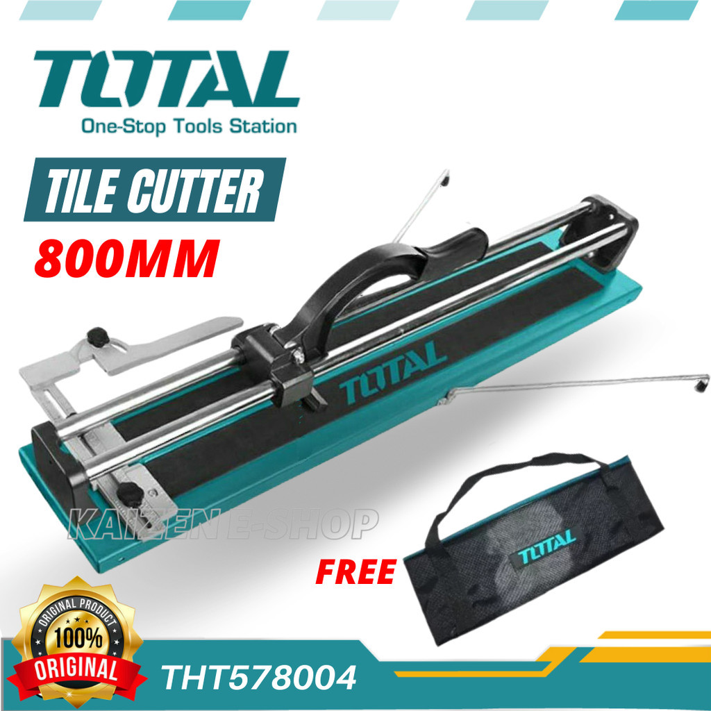 TOTAL THT578004 Heavy Duty Tile Cutter 800MM | Shopee Malaysia