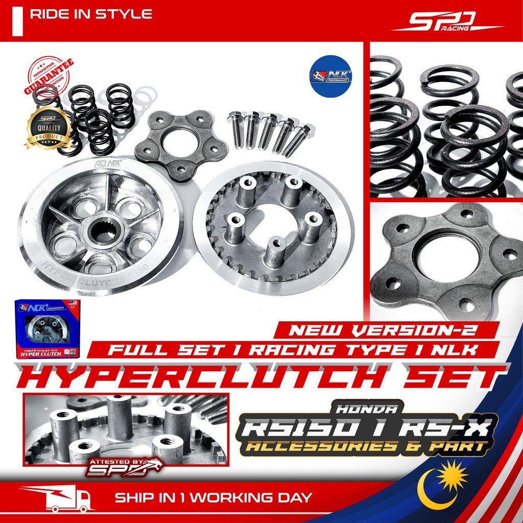 RS X Hyper Clutch Set I Hyperclutch Racing Type I NEW V2 Full Set NLK ...
