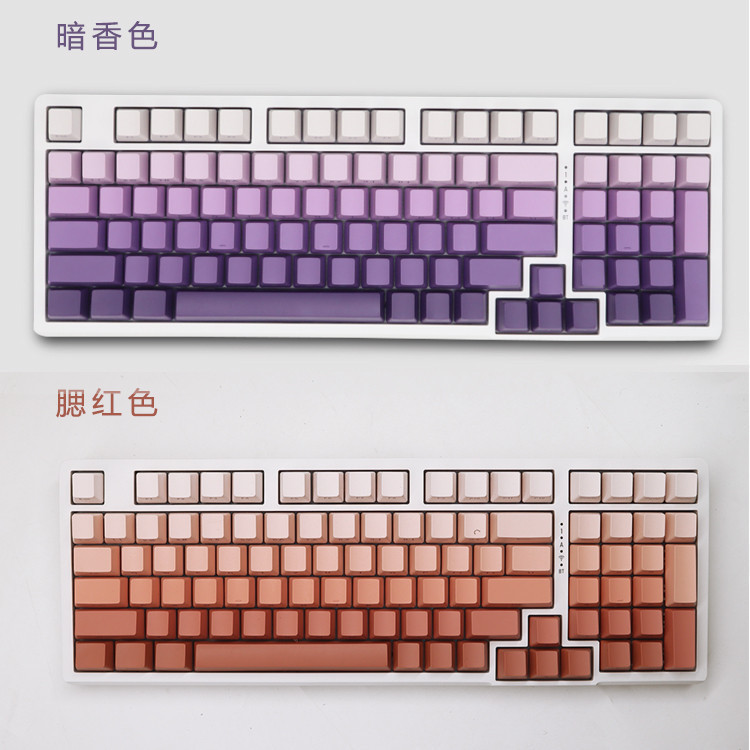 Dark Aroma Purple Dusty White Gray Gradient Side Engraved Characters ...