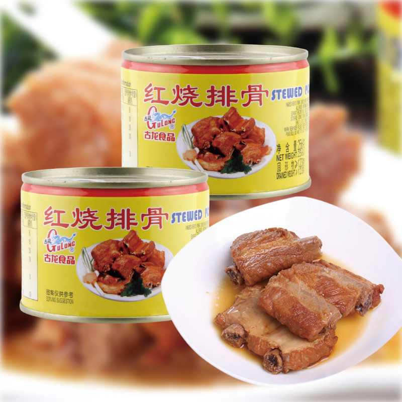 Gulong Stewed Pork Chops 古龙红烧排骨 256g 390g 古龙排骨 | Shopee Malaysia