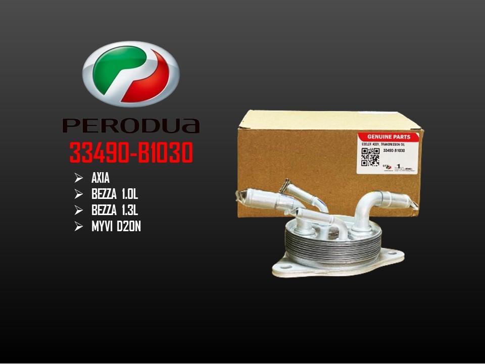 PERODUA - Axia Bezza Myvi D20N Auto Gear Box Oil Cooler 33490-B1030 ...