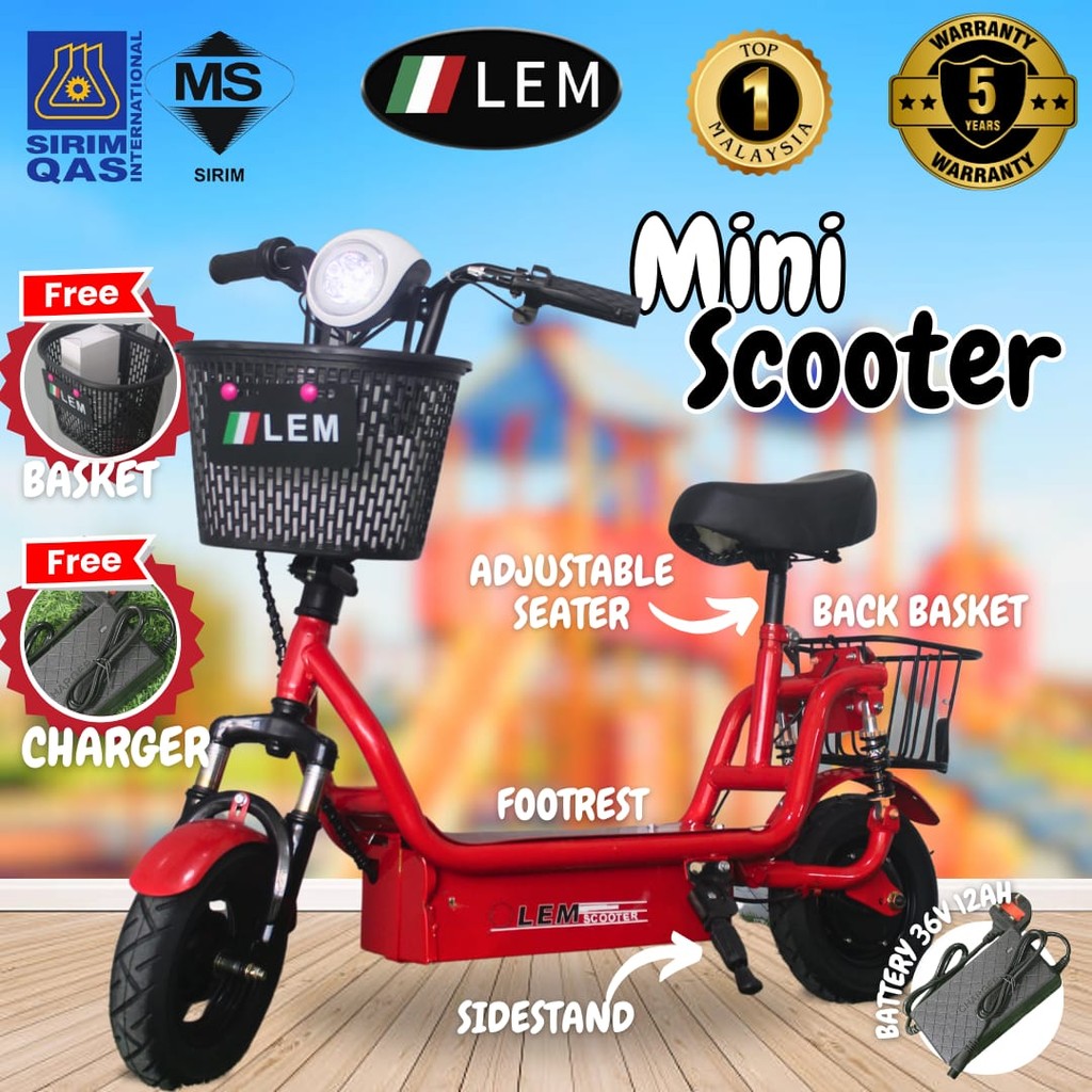 LEM 2025!!! NEW ARRIVAL LEM MINI SCOOTER | Shopee Malaysia