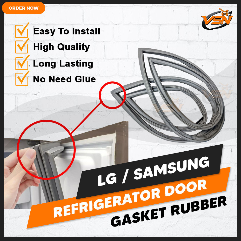 UNIVERSAL REFRIGERATOR DOOR GASKET FRIDGE GETAH PINTU PETI SEJUK LG ...