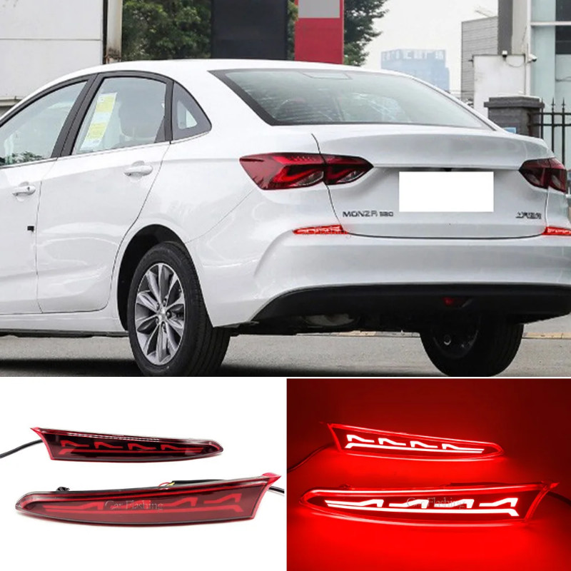 Car LED Rear Bumper Tail Lights For Chevrolet Monza RS 2019-2022 For ...