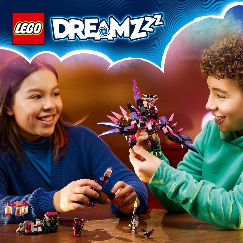 LEGO 71483 DREAMZzz The Never Witch's Nightmare Creatures Building Toy ...