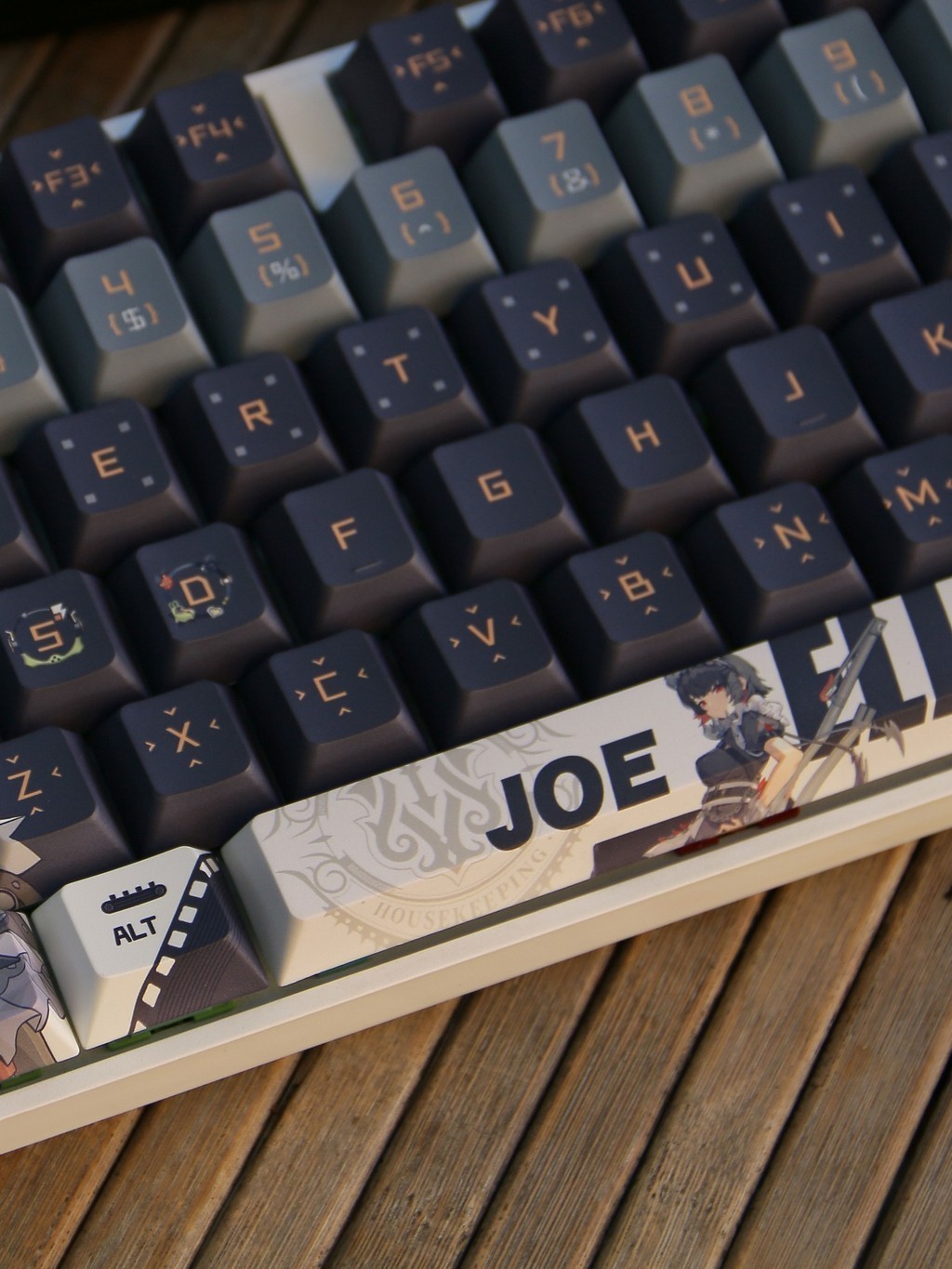 Ellen Joe Keycap Cherry Profile 129 Keys PBT Five-sided Dye Sublimation ...