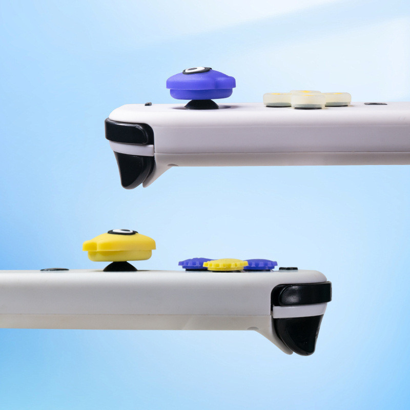 Splatoon 3 Games Silicone Soft D-pad Cross Direction Button ABXY Key ...