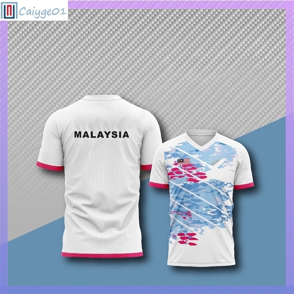Free customization 】MALAYSIA OLYMPIC BADMINTON JERSEY, JERSI BADMINTON ...