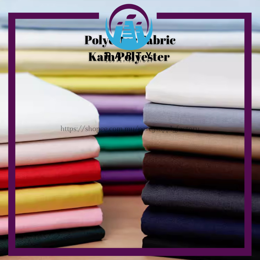 Kain Polyester / Polyester Fabric for Handicraft Width 36 Inch (1 Meter ...
