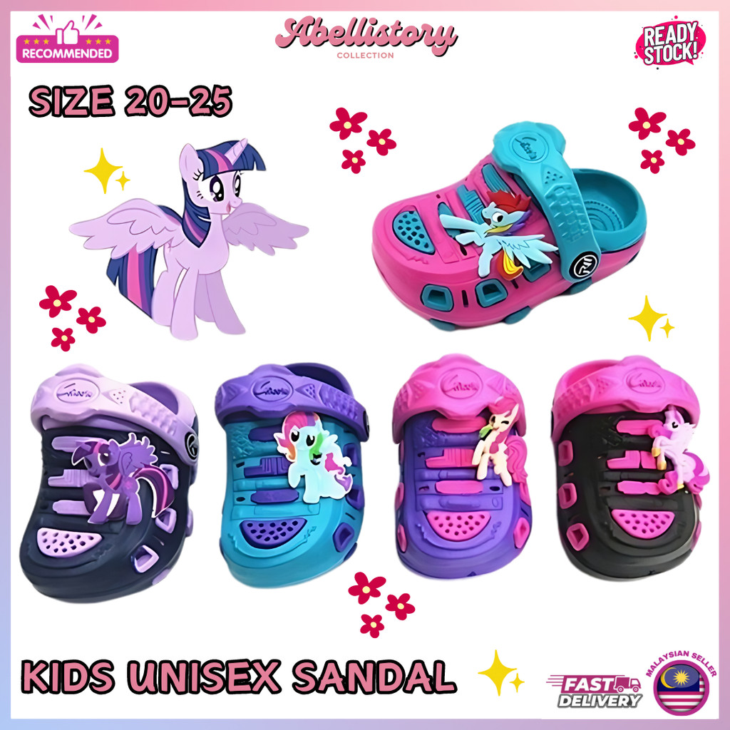 [ABELLISTORY] Children Girl Lovely Clog Kids Cartoon Baby Clog Shoes ...