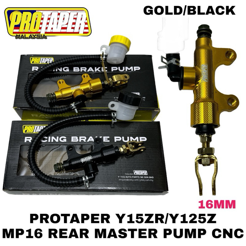 PROTAPER RACING MP16 [ 16MM ] CNC REAR MASTER PUMP Y15ZR Y15 / Y125Z ...