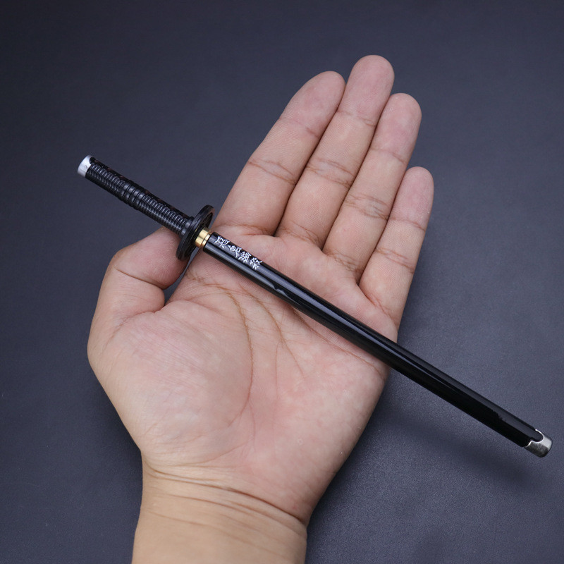 Japanese Demon Slayer Pen Sword Black Refill 0.5 Gel Pens Kimetsu No ...