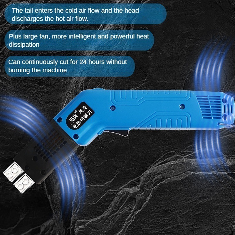 100W/150W/200W/250W Portable Air Cooled Split Type Hot Cutter Foam KT ...