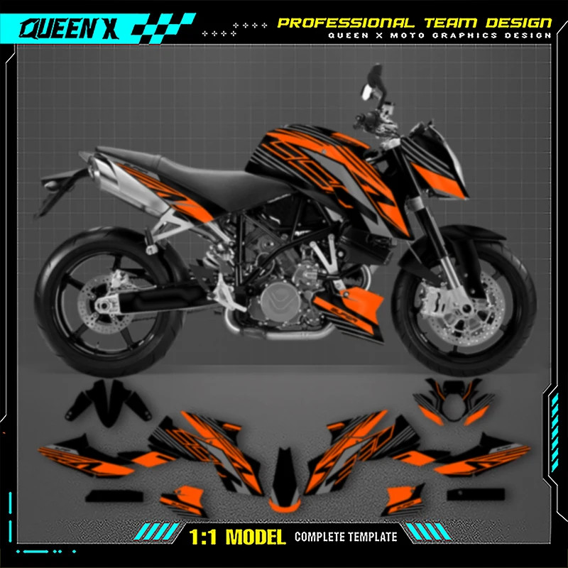 Queen X MOTOR Motorcycle For KTM Duke 990 2016 2015 2014-2005 990R 2013 ...