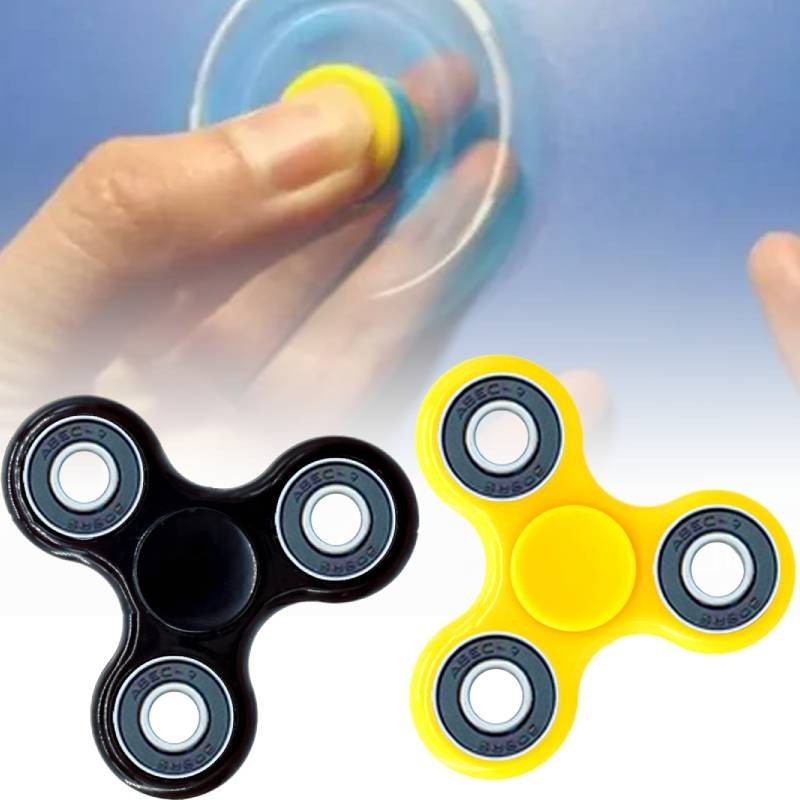 Spinner Unique Hand Tri Fidget With Wood Design For Children And Adults ...