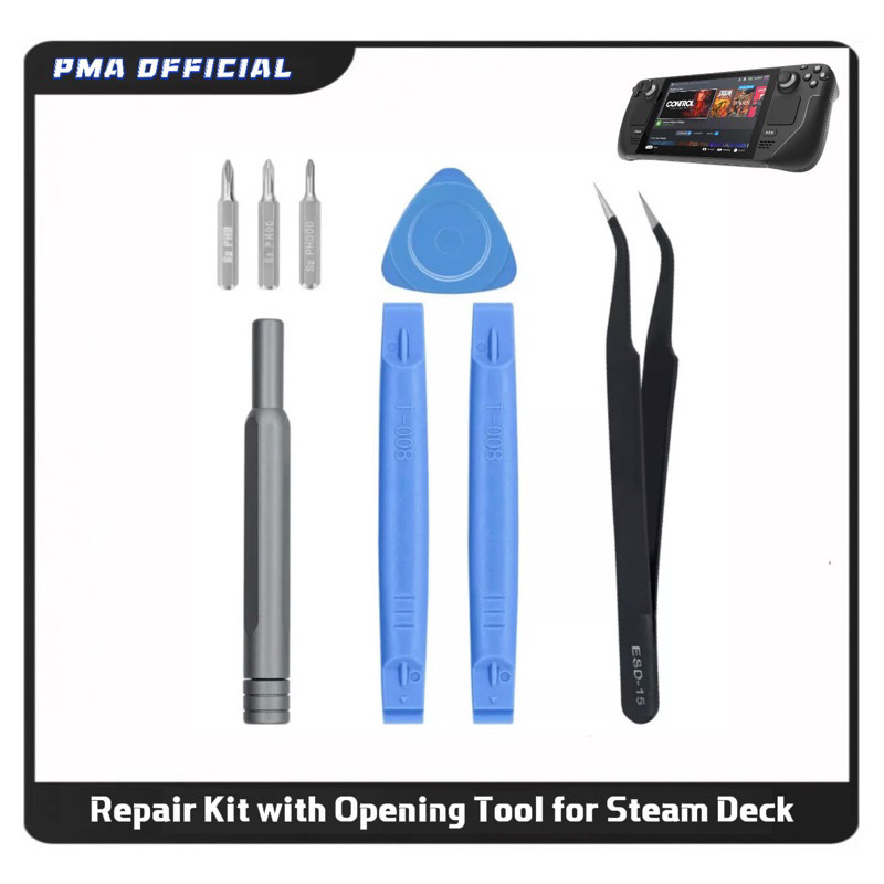 Steam Deck / Rog Ally Repair Kit with Opening Tools Screwdriver Set ...