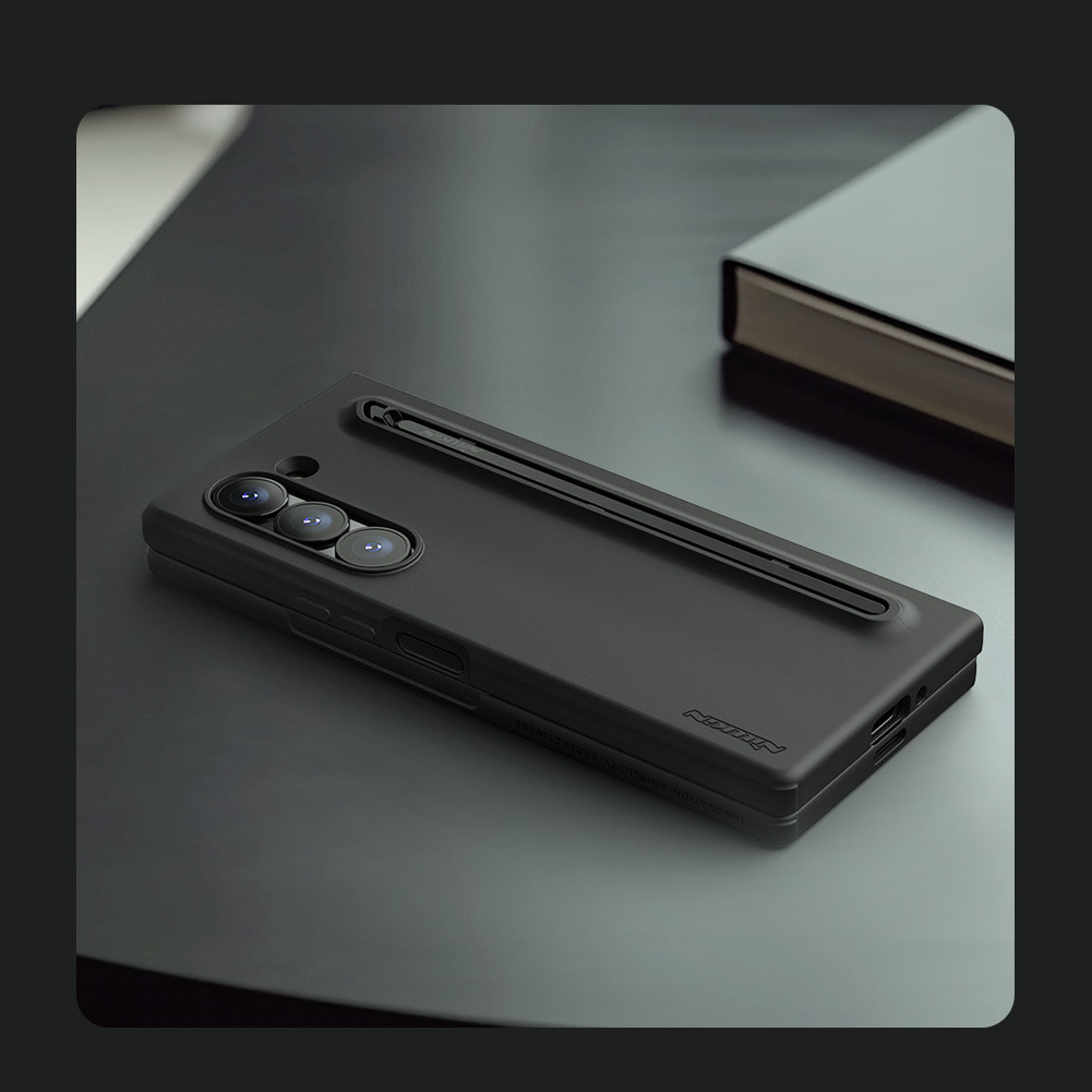 For Samsung Z Fold 6 Case With S Pen NILLKIN Flex Pure Fold Case liquid ...