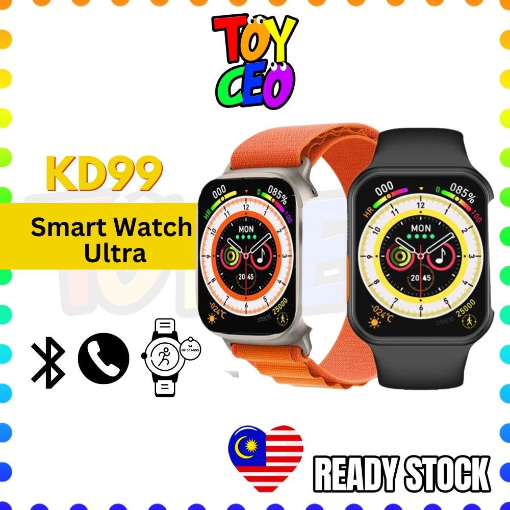 🧸ToyCEO🧸 KD99 Smartwatch Bluetooth Call KD99 8 Wireless Charging New ...