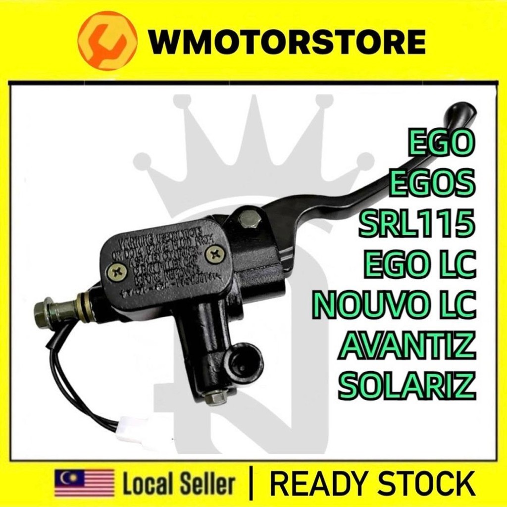 Front Disc Brake Pump YAMAHA EGO EGOS EGOLC NOUVO LC SRL115 LAGENDA ...