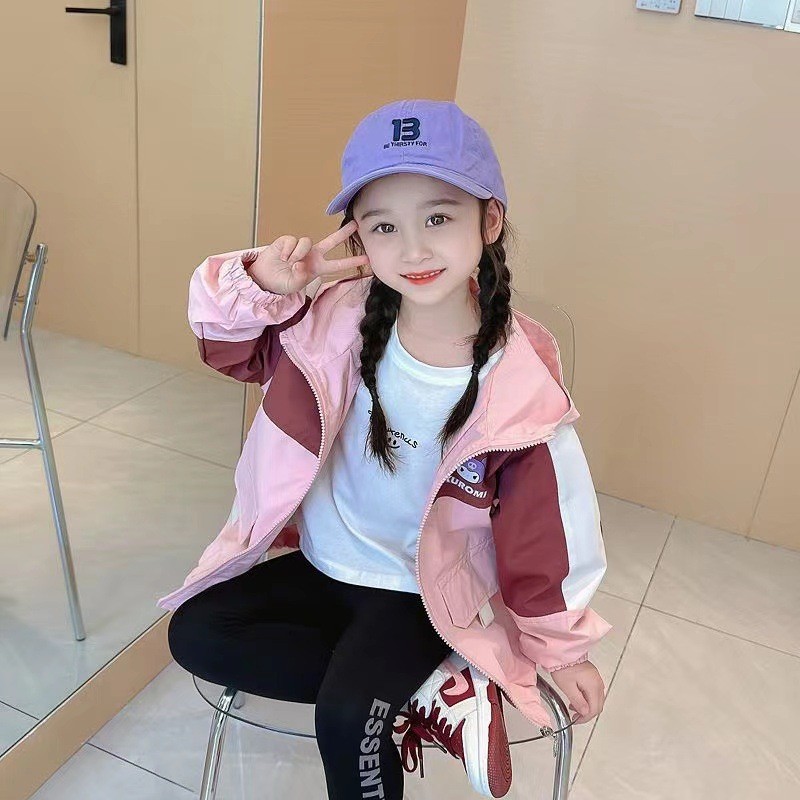 Ready Stock Girls Jackets New Style Autumn Clothes Children Children Children's Clothes Baby ...