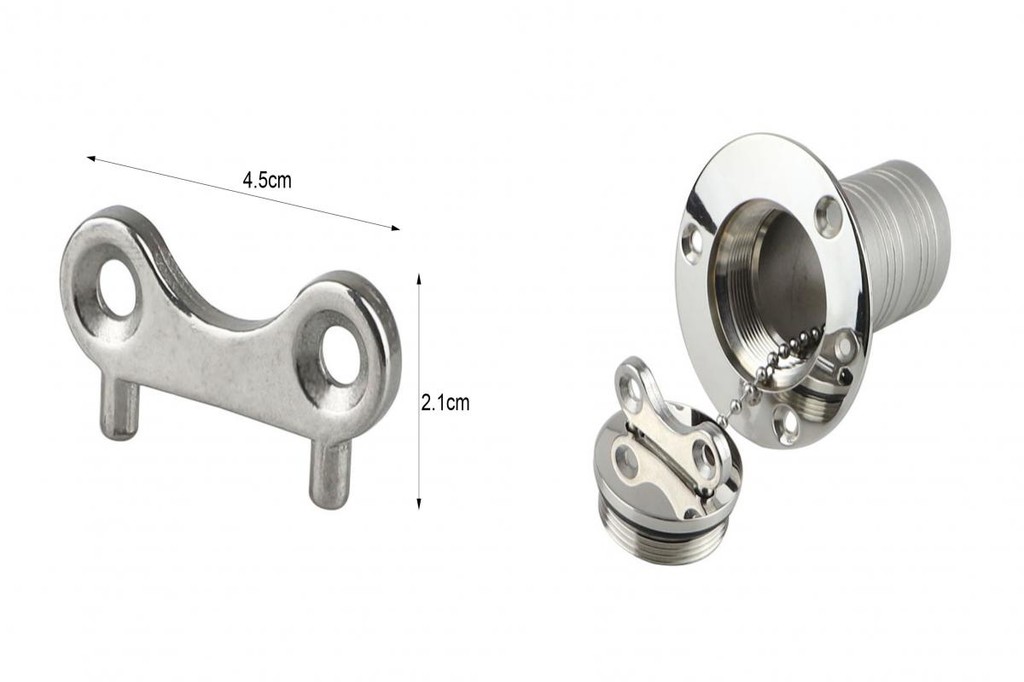 ing Boat Fuel Cap Key Switch Fuel Tank Cap Replacement Stainless Steel ...