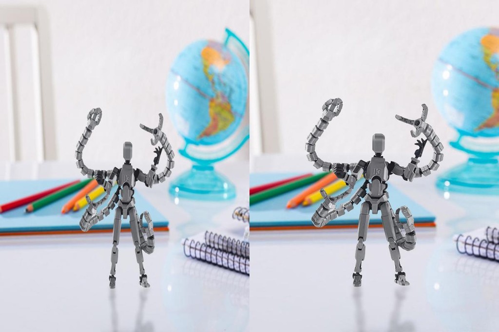 someryer| Movable Robot Model Flexible Robot Action Figure with Long ...