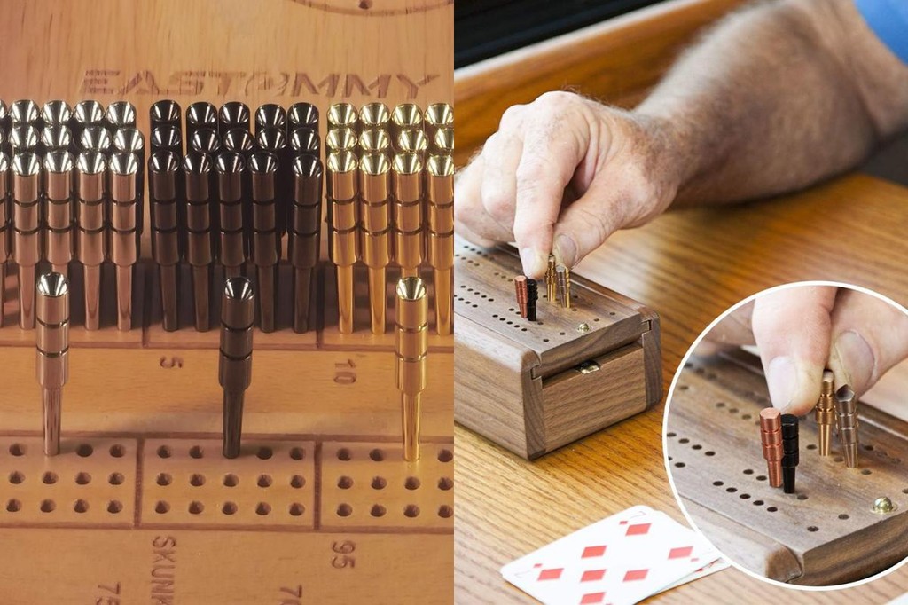 Game Board Scoring Peg Wear-resistant Scoring Peg 12pcs Metal Cribbage ...