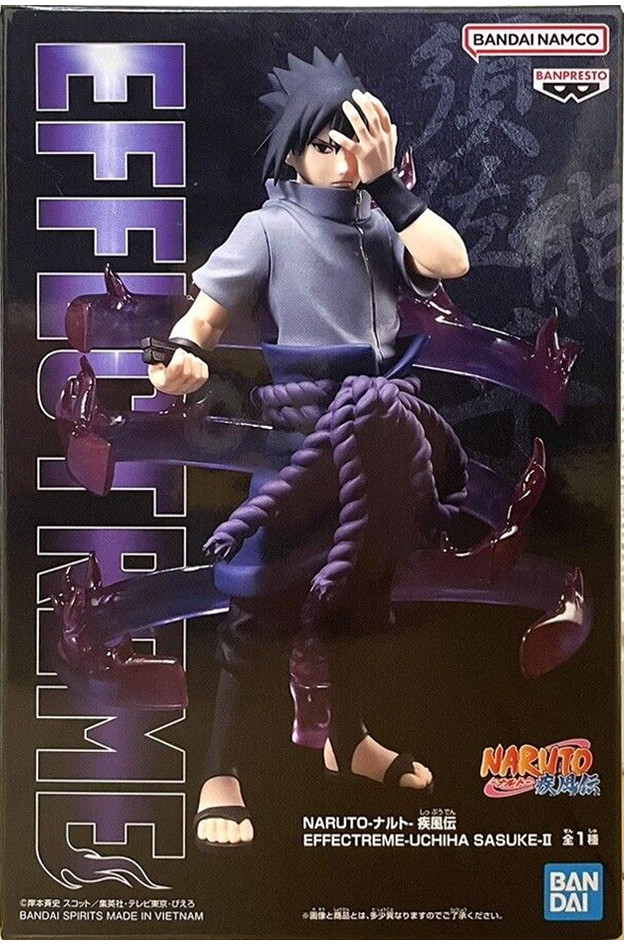 Banpresto Naruto Shippuden Effectreme -Uchiha Sasuke- II | Shopee Malaysia